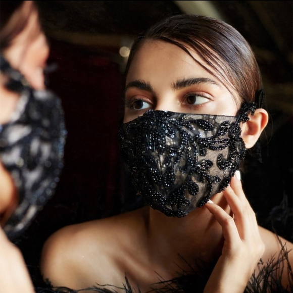 Accessories | Beaded Fashion Mask | Poshmark